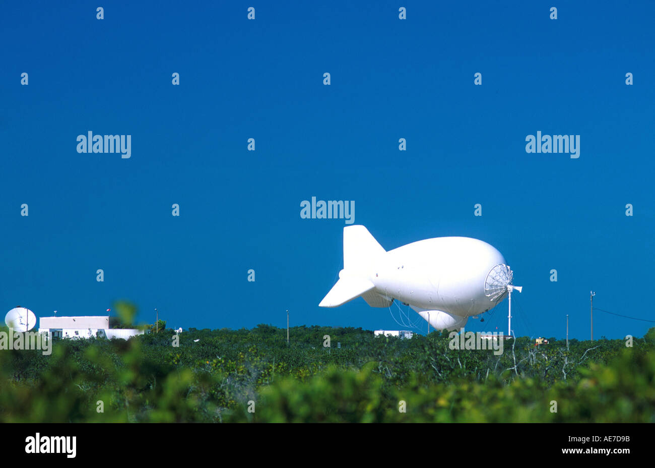 Aerostat blimp uses radar to spot smugglers and drug runners near Key ...