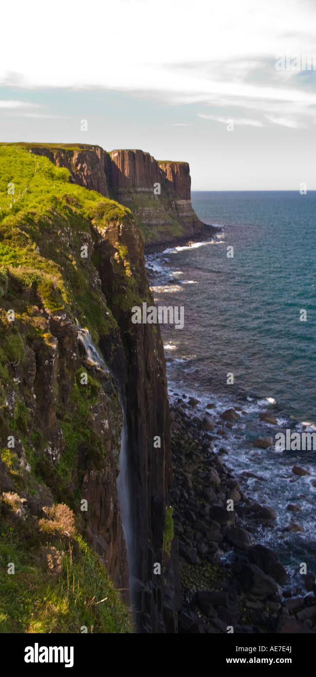 Isle of Skye cliffs and waterfall, Scotland Stock Photo - Alamy