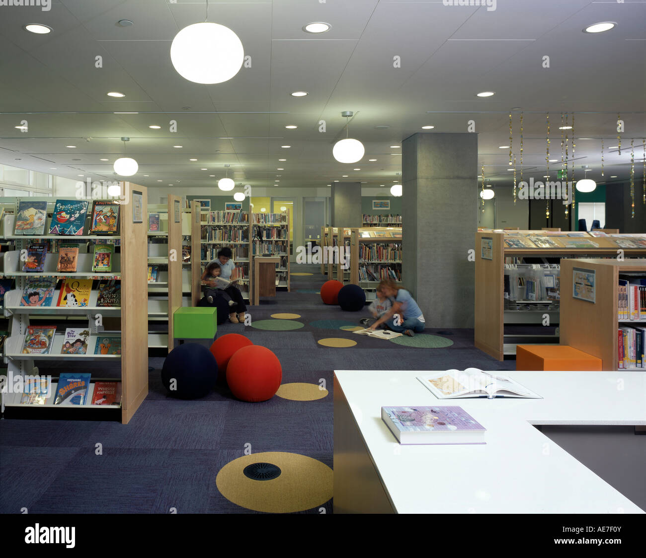 Los angeles public library and interior hi-res stock photography and ...
