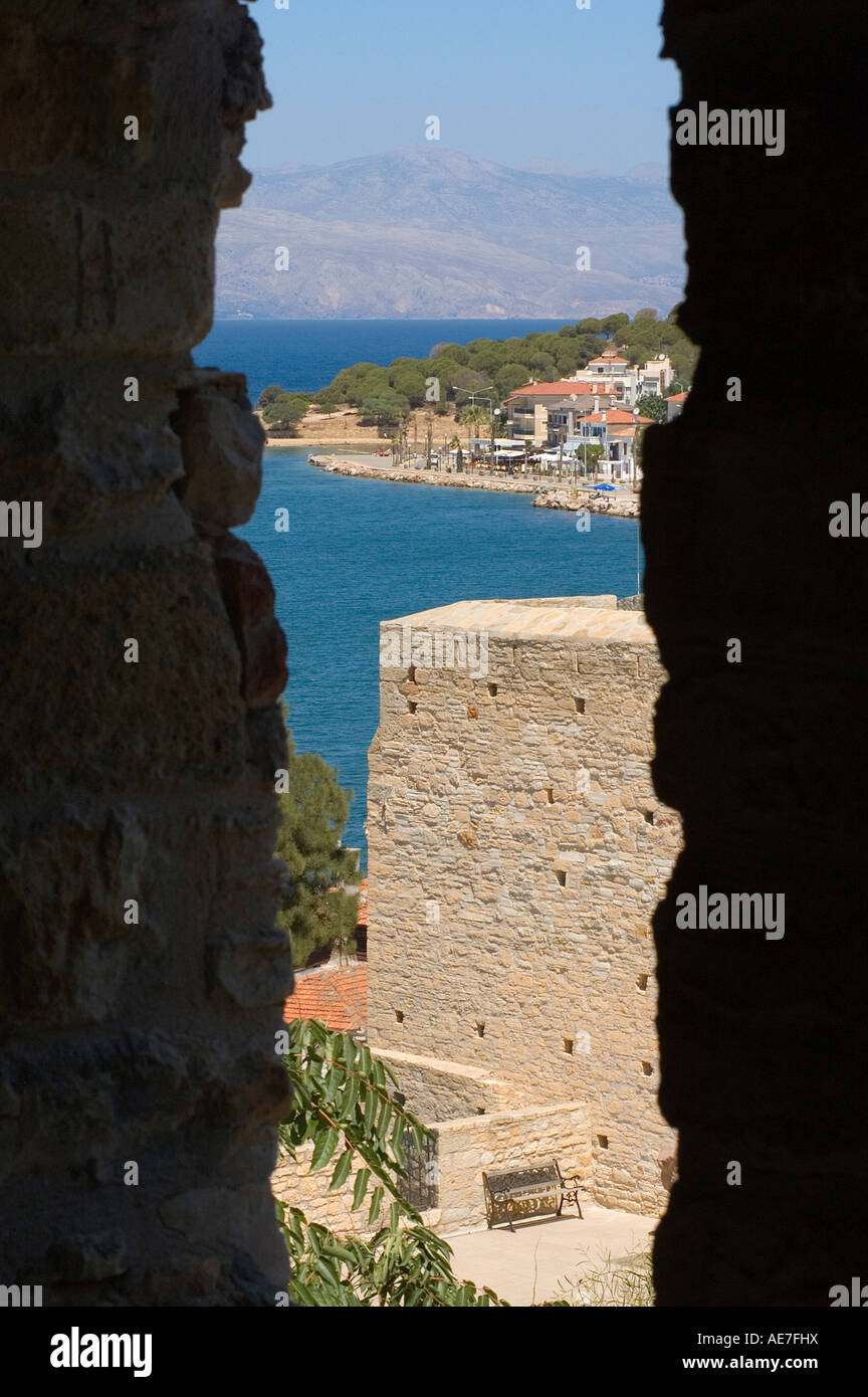 View of cesme castle hi-res stock photography and images - Alamy