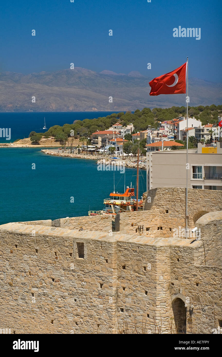 Cesme Fort ( 1508 ) and Museum , Aegean , Turkey Stock Photo - Alamy
