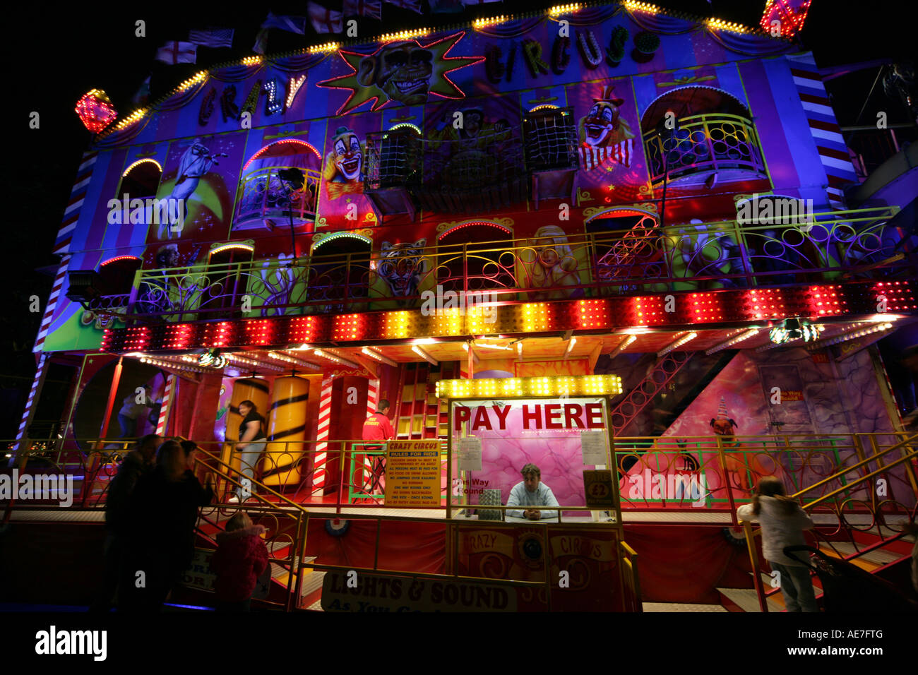 Fair fairground funfair circus hi-res stock photography and images - Alamy