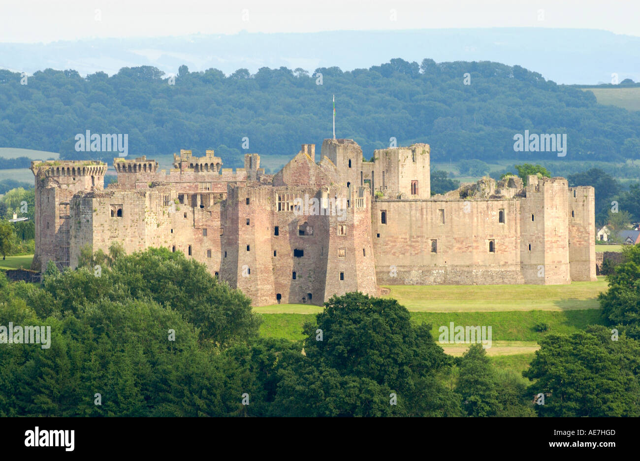 Raglan monmouthshire south wales gb hi-res stock photography and images ...