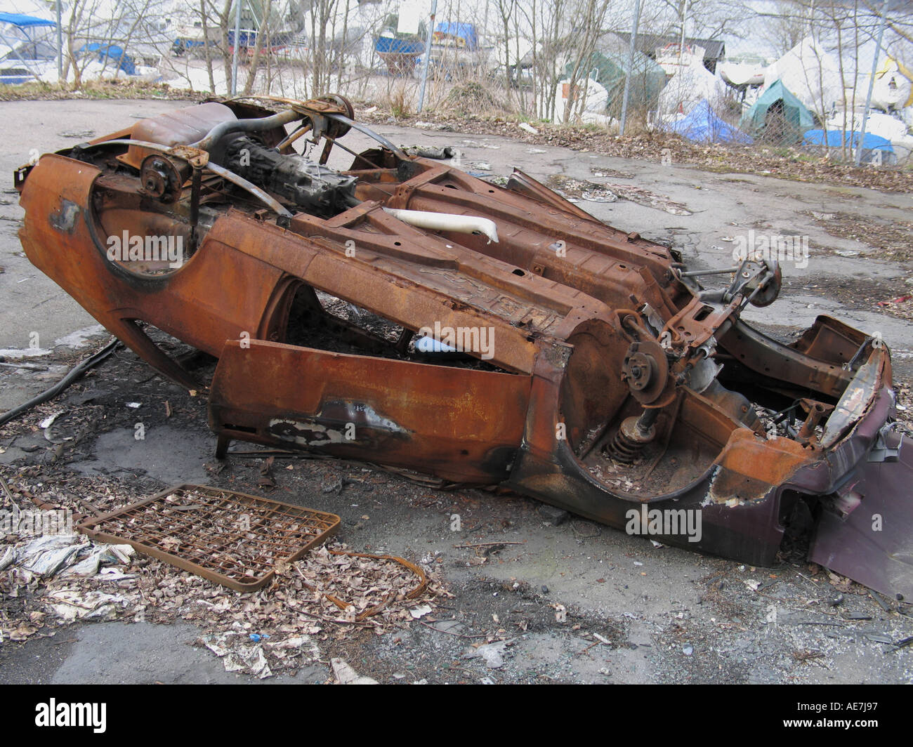 Carwreck hi-res stock photography and images - Alamy