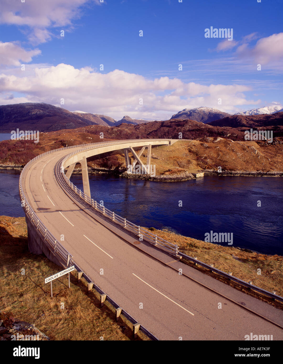 Kylesku Bridge, Highland, Sutherland, Scotland, UK Stock Photo - Alamy