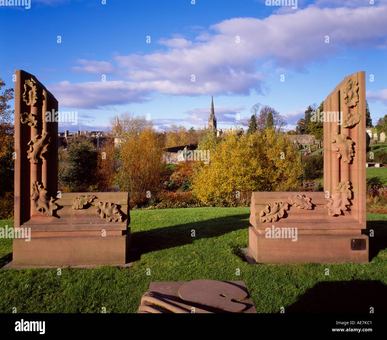 Millais Viewpoint in Rodney Gardens, Perth, Perth and Kinross, Scotland ...