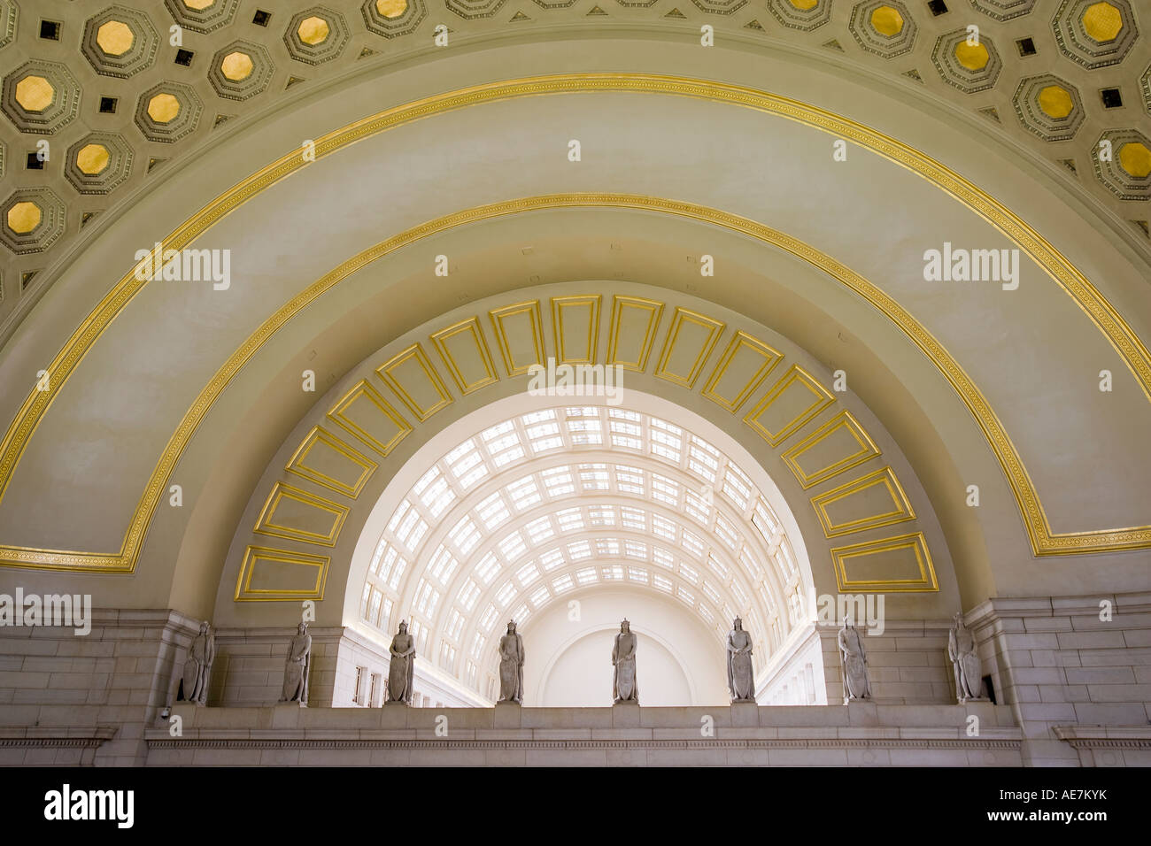 USA Washington DC Interior of the Union Station Stock Photo - Alamy