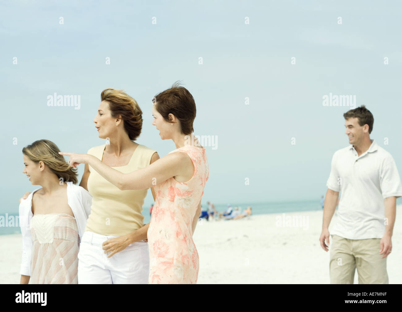 Man Pointing Distance High Resolution Stock Photography and Images - Alamy