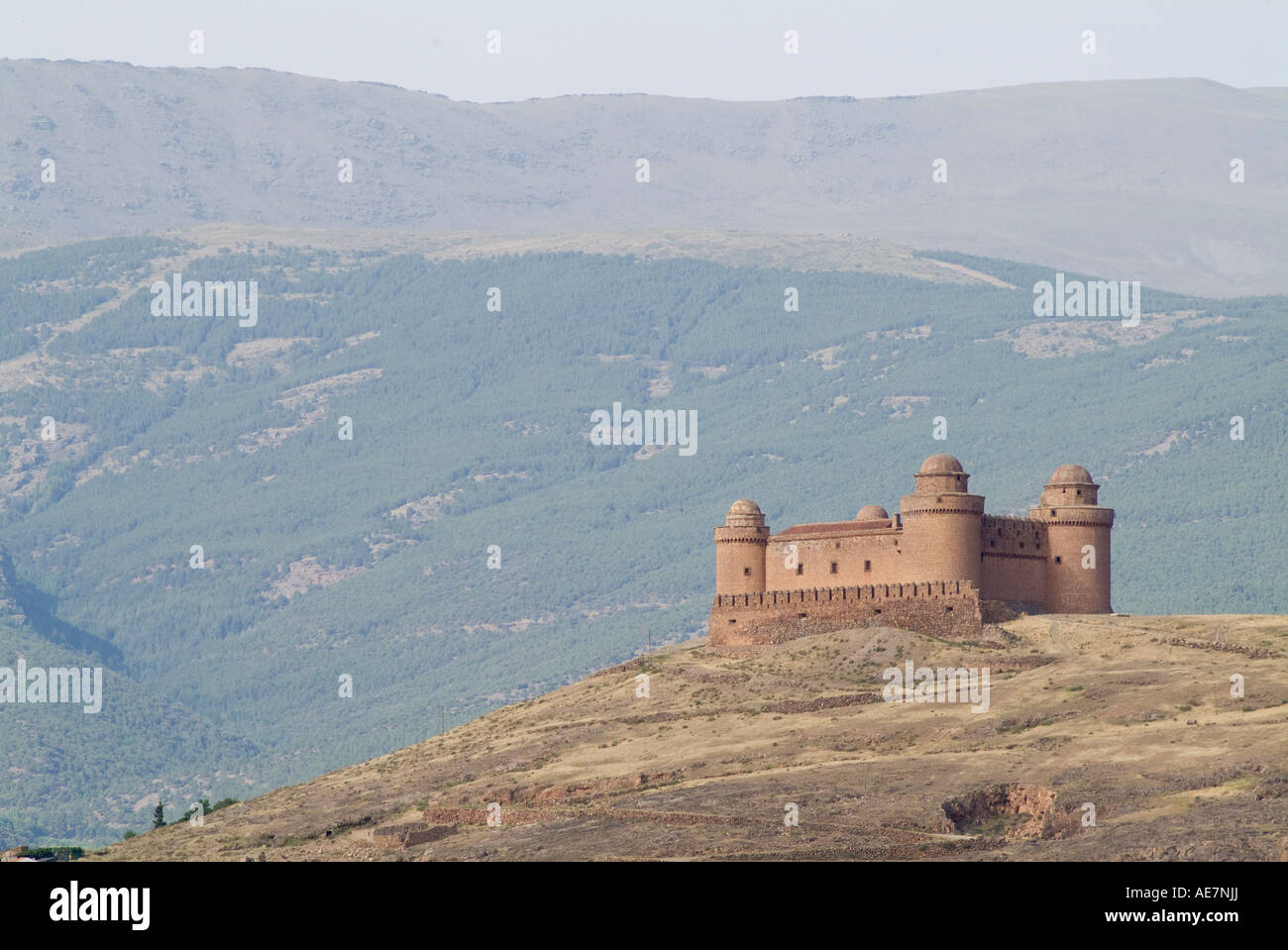 La calahorra Castle Stock Photo - Alamy