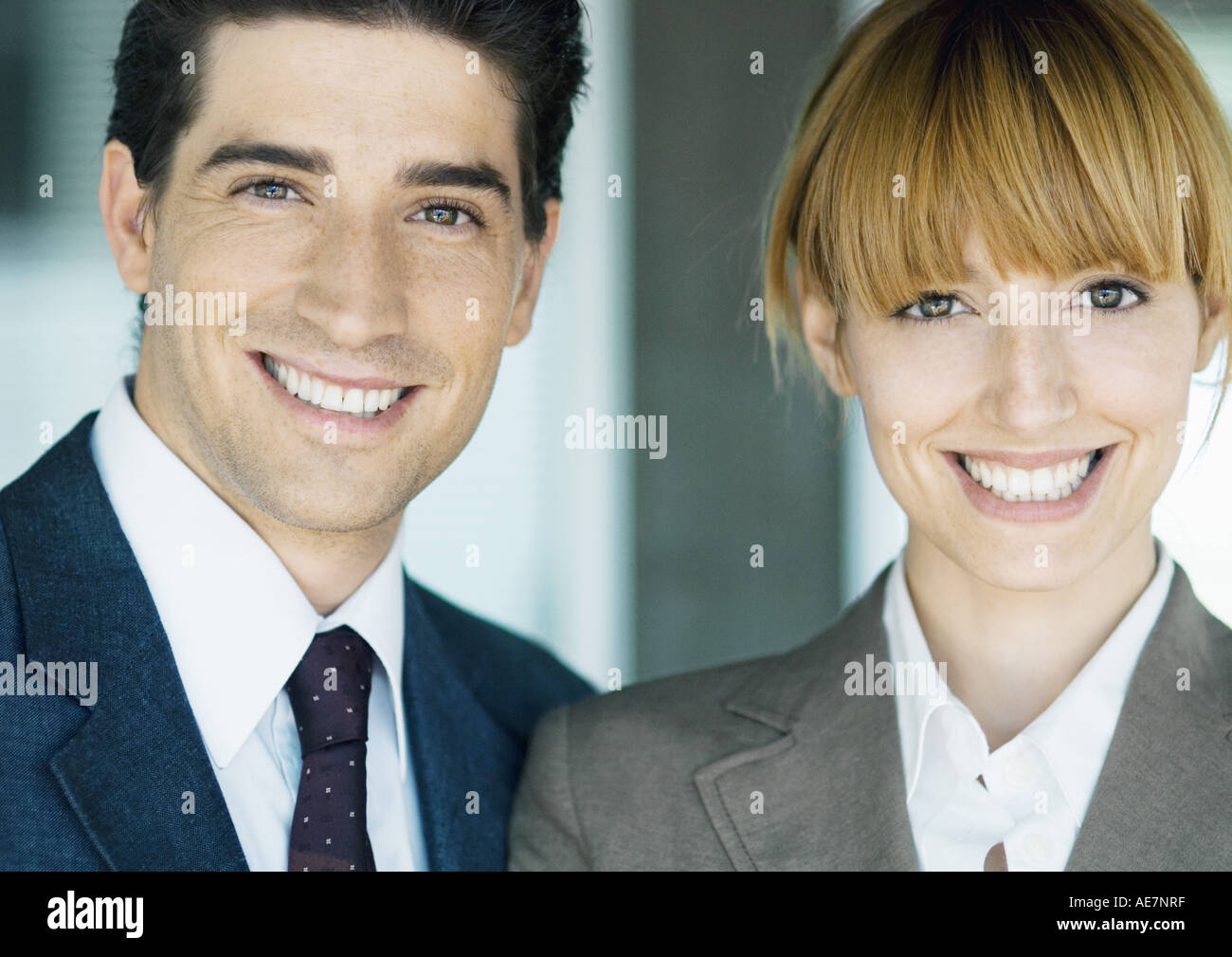 Professional business man smile camera hi-res stock photography and ...