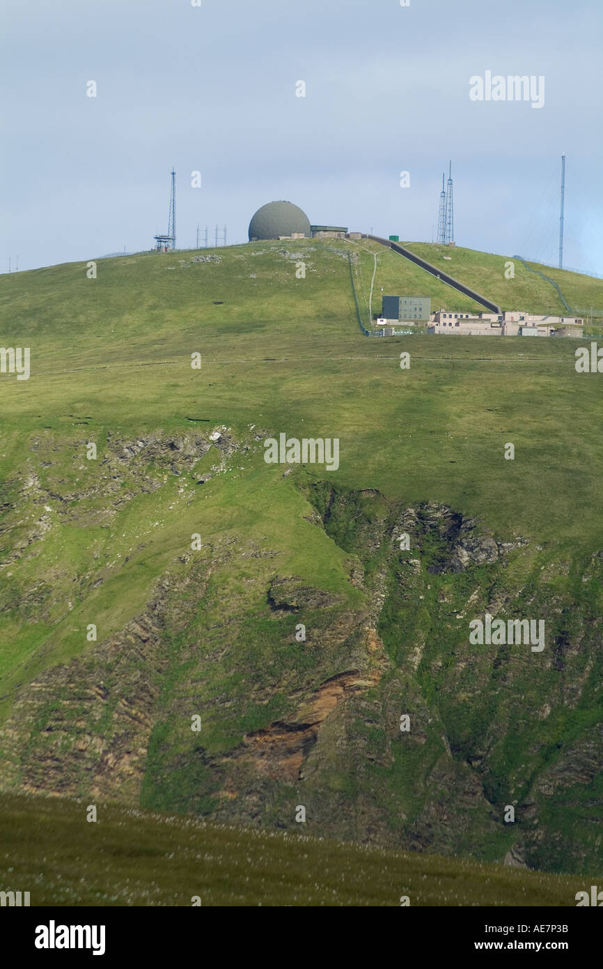 dh Saxa Vord UNST SHETLAND RAF Saxa Vord radar station shetlands ...
