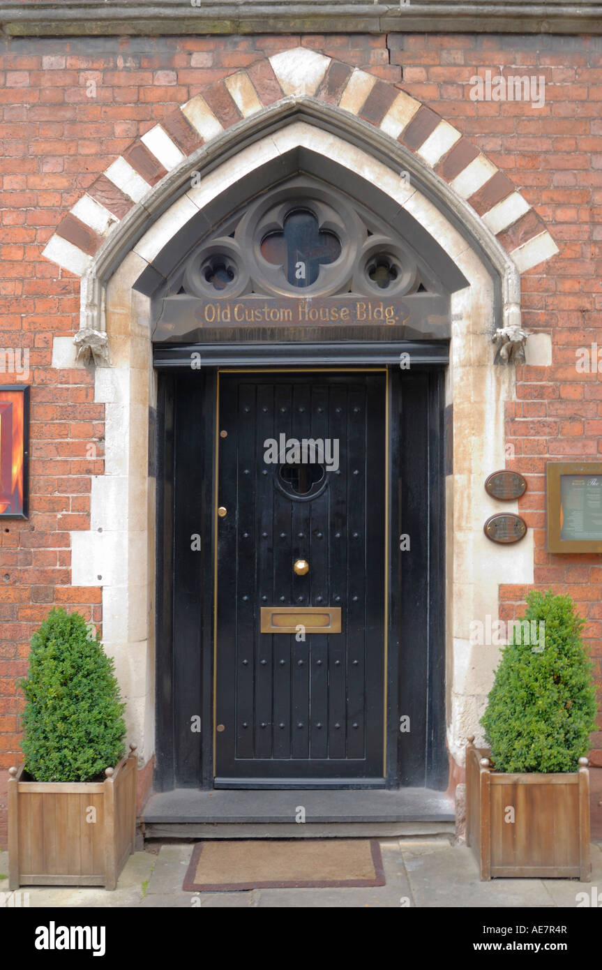 Chester Old Custom House restaurant in Watergate Street in the historic ...