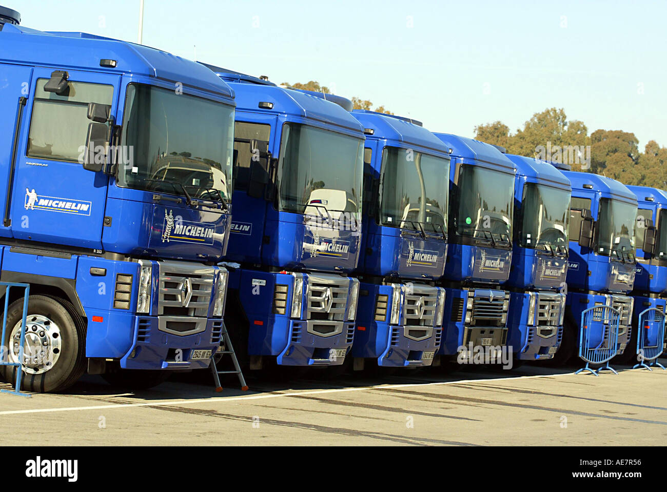 F1 Car Transporter Stock Photos & F1 Car Transporter Stock Images - Alamy