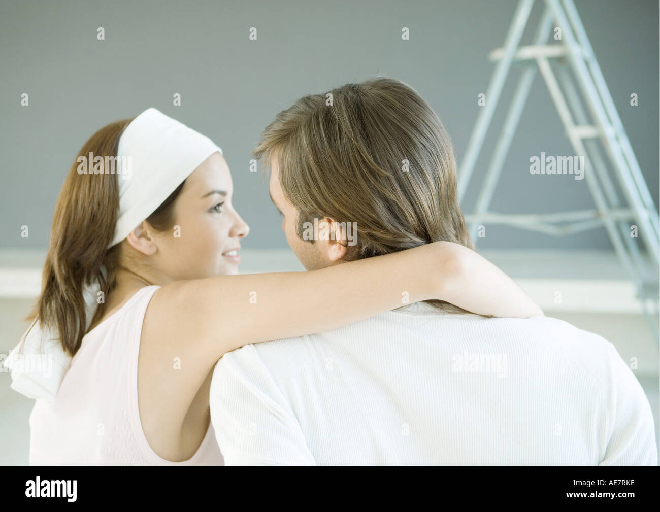 Arm around mans shoulder hi-res stock photography and images - Alamy