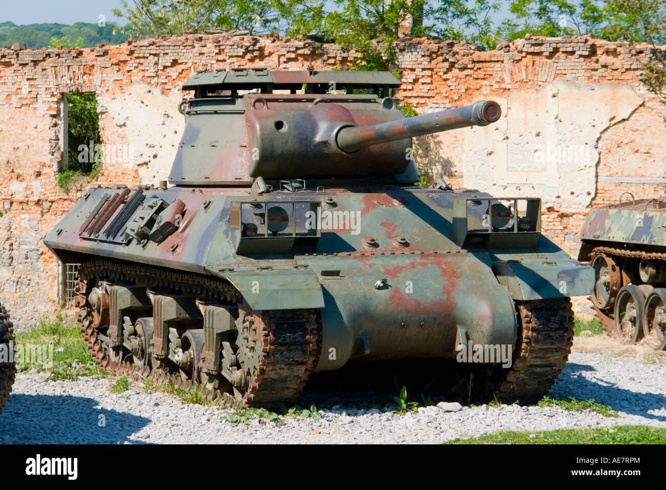 M36 (modified) Jackson tank destroyer of ex Yugoslav Army and ...