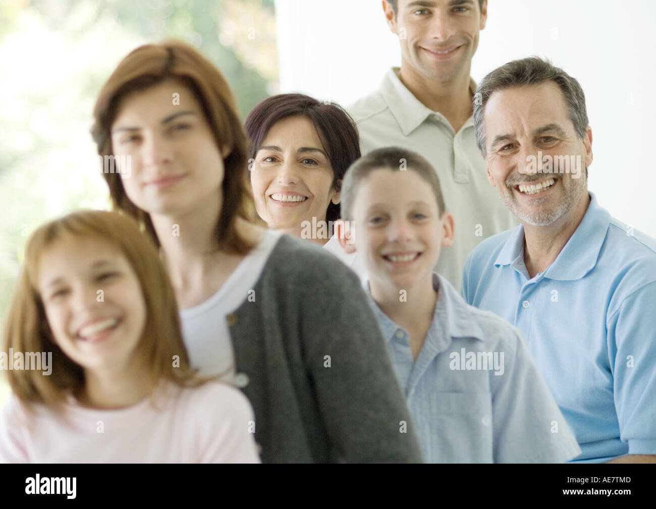 Extended family, portrait Stock Photo - Alamy