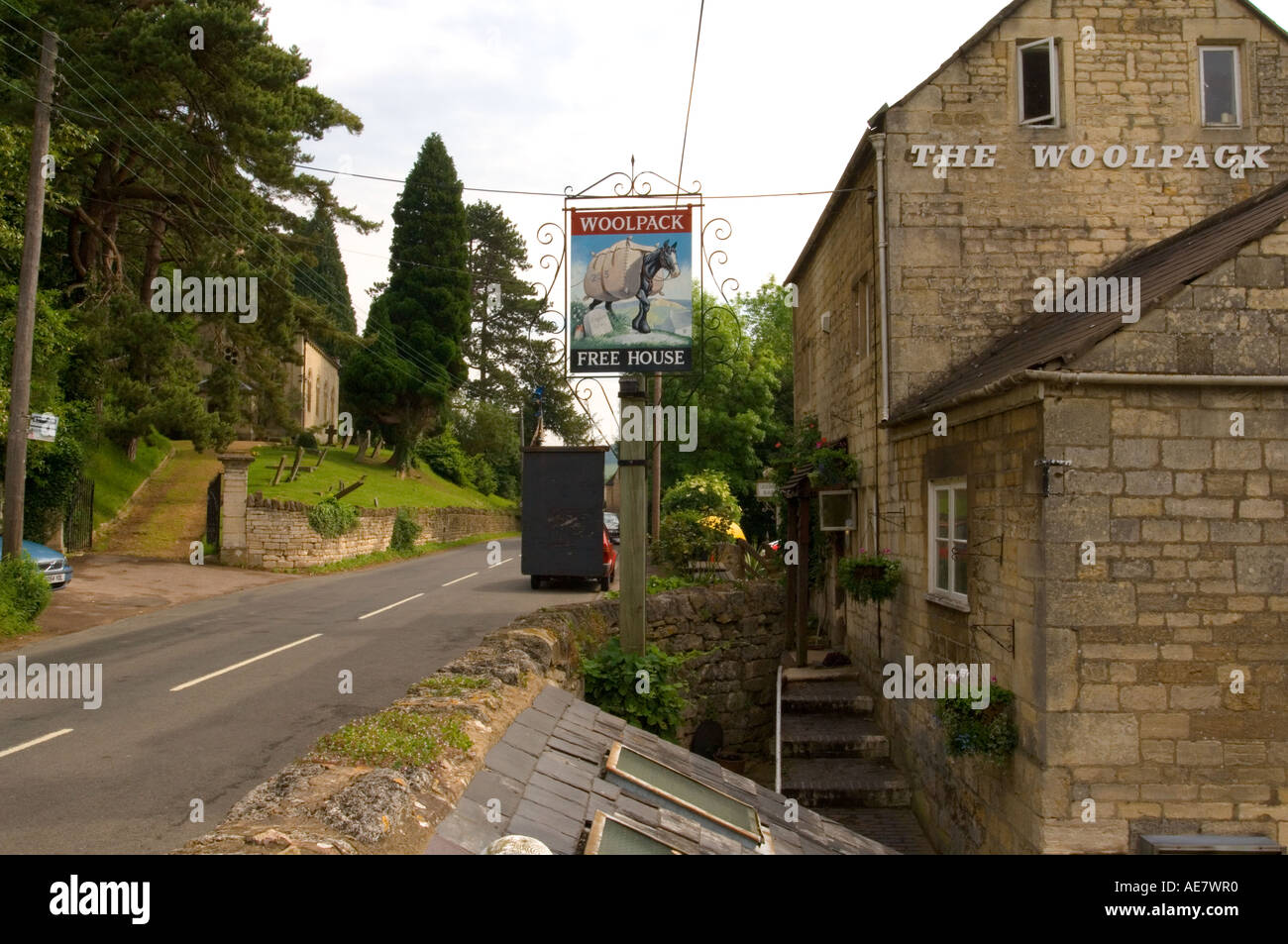The Woolpack Inn. This is the pub frequented by author Laurie Lee in ...