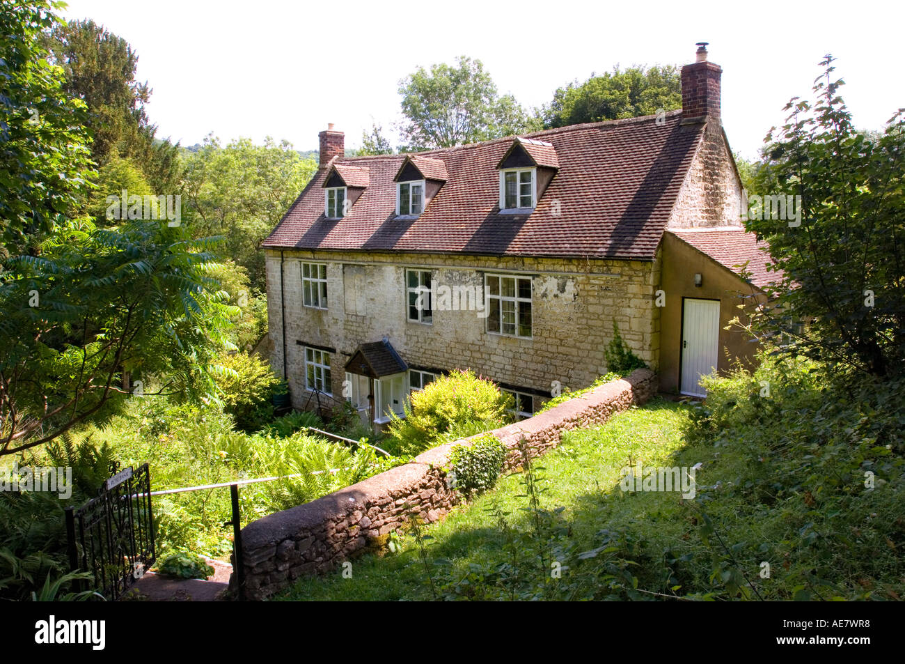 Rosebank Cottage, Slad, Gloucestershire. House where Laurie Lee grew up ...