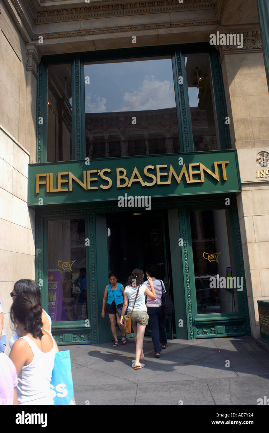 Filenes department store hi-res stock photography and images - Alamy