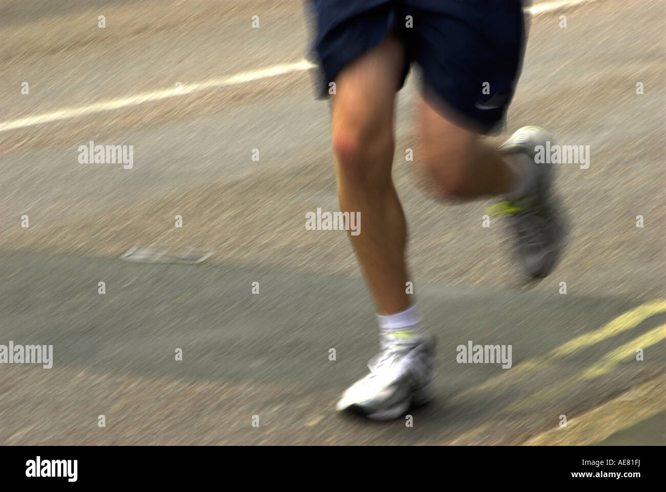 Movement of legs running Stock Photo - Alamy