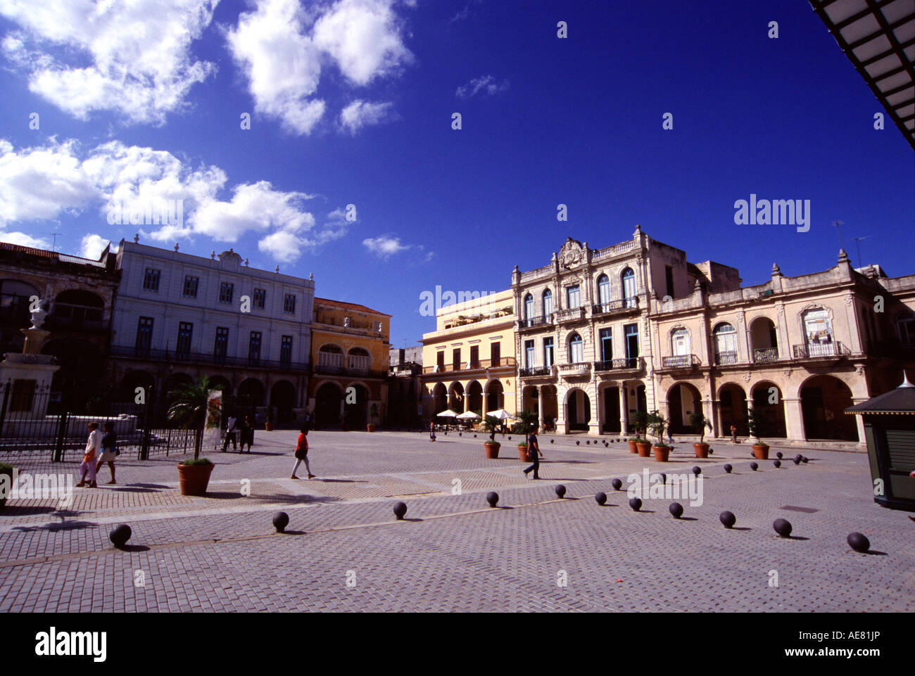 La Plaza Vieja Havana Cuba The place gained new life during the 90s ...