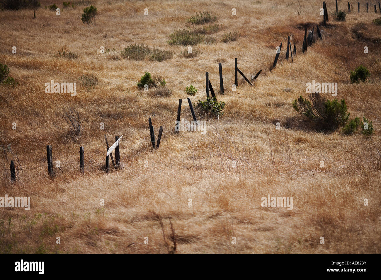 Old Farm fencing Stock Photo - Alamy