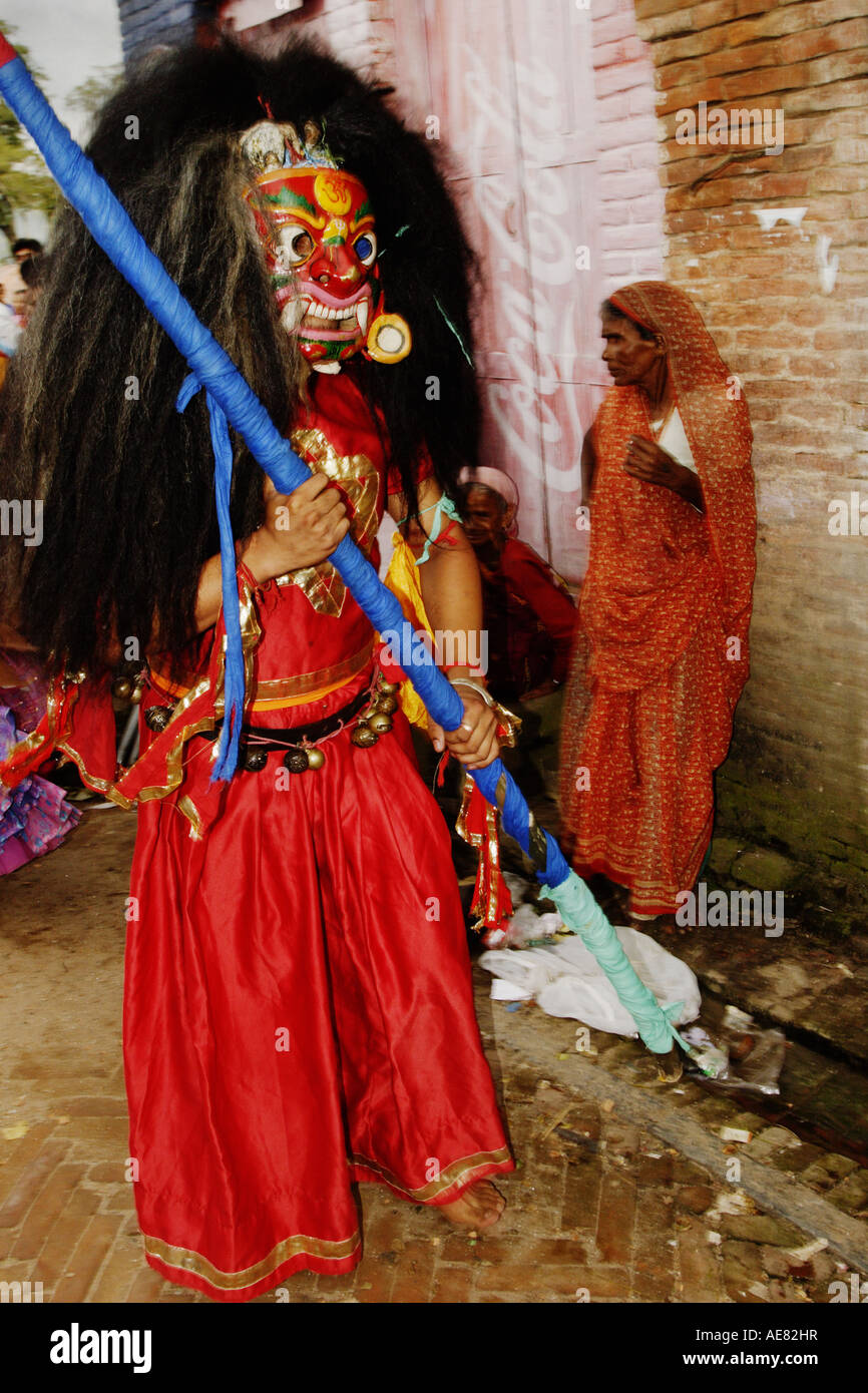 Newari dance hi-res stock photography and images - Alamy