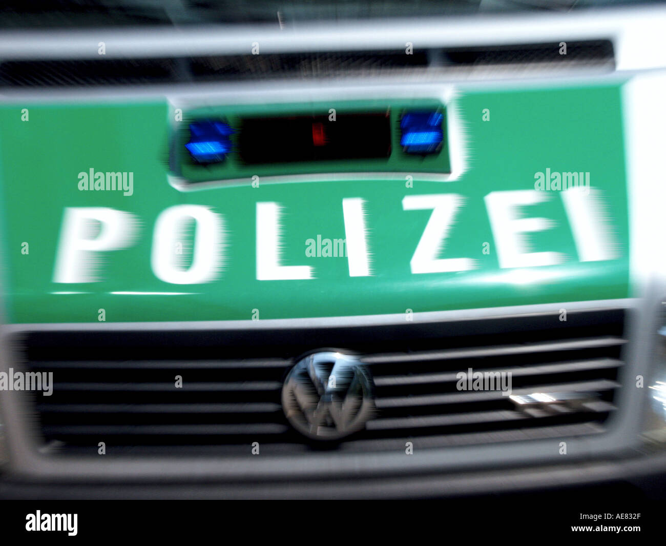 Police car up close hi-res stock photography and images - Alamy