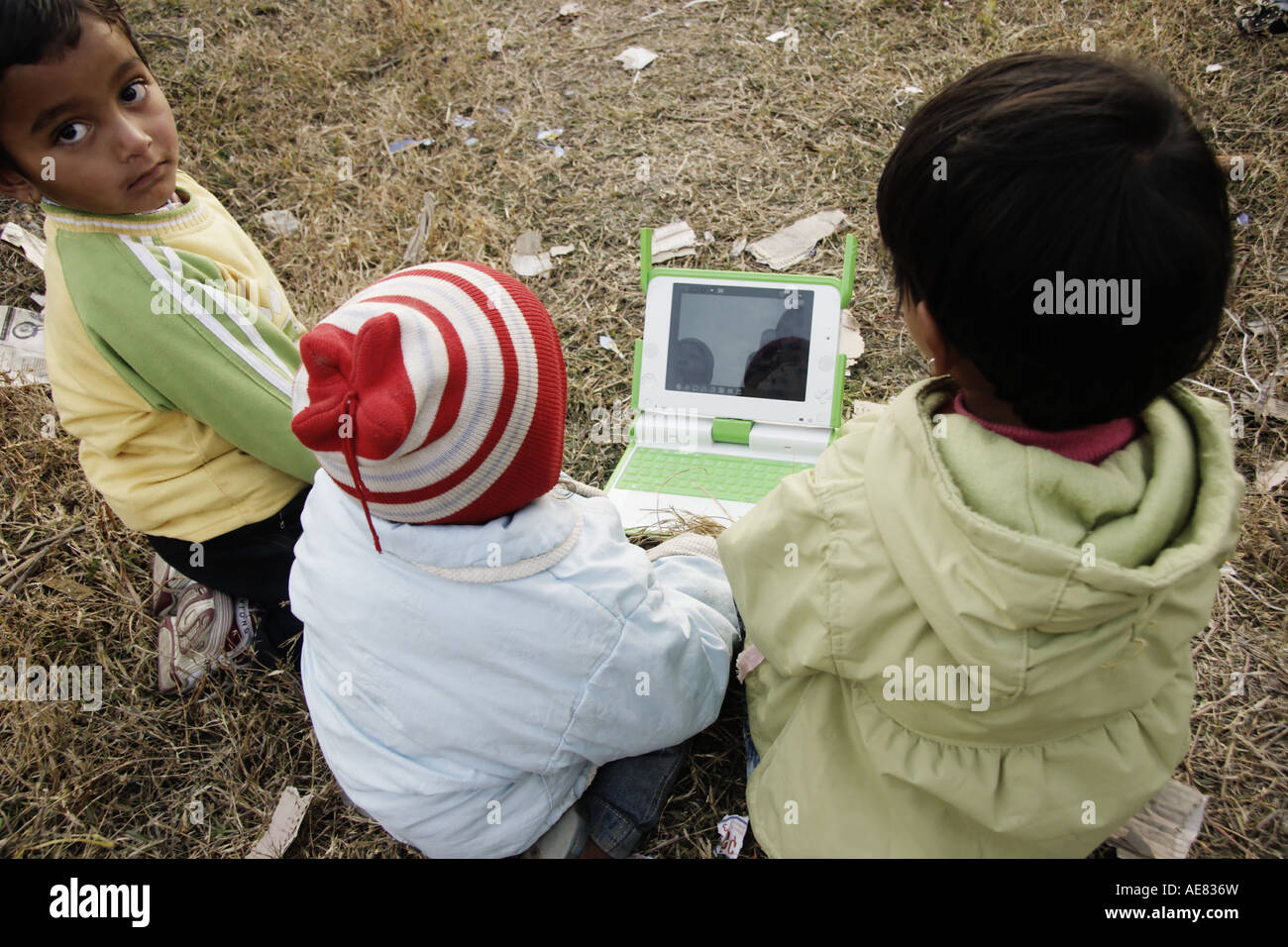 One laptop per child hi-res stock photography and images - Alamy