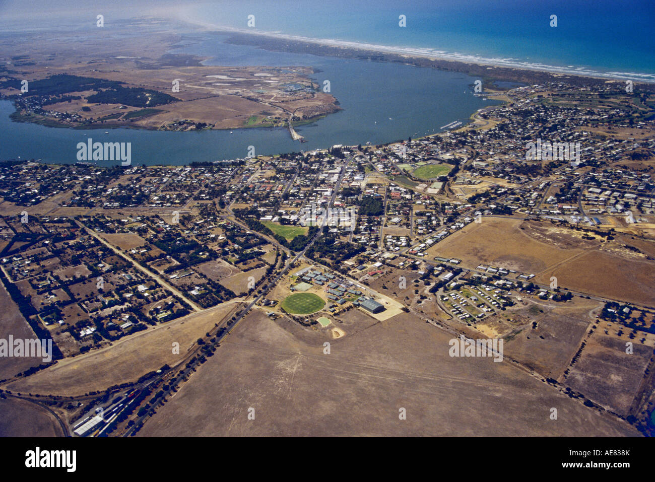 Goolwa aerial hi-res stock photography and images - Alamy