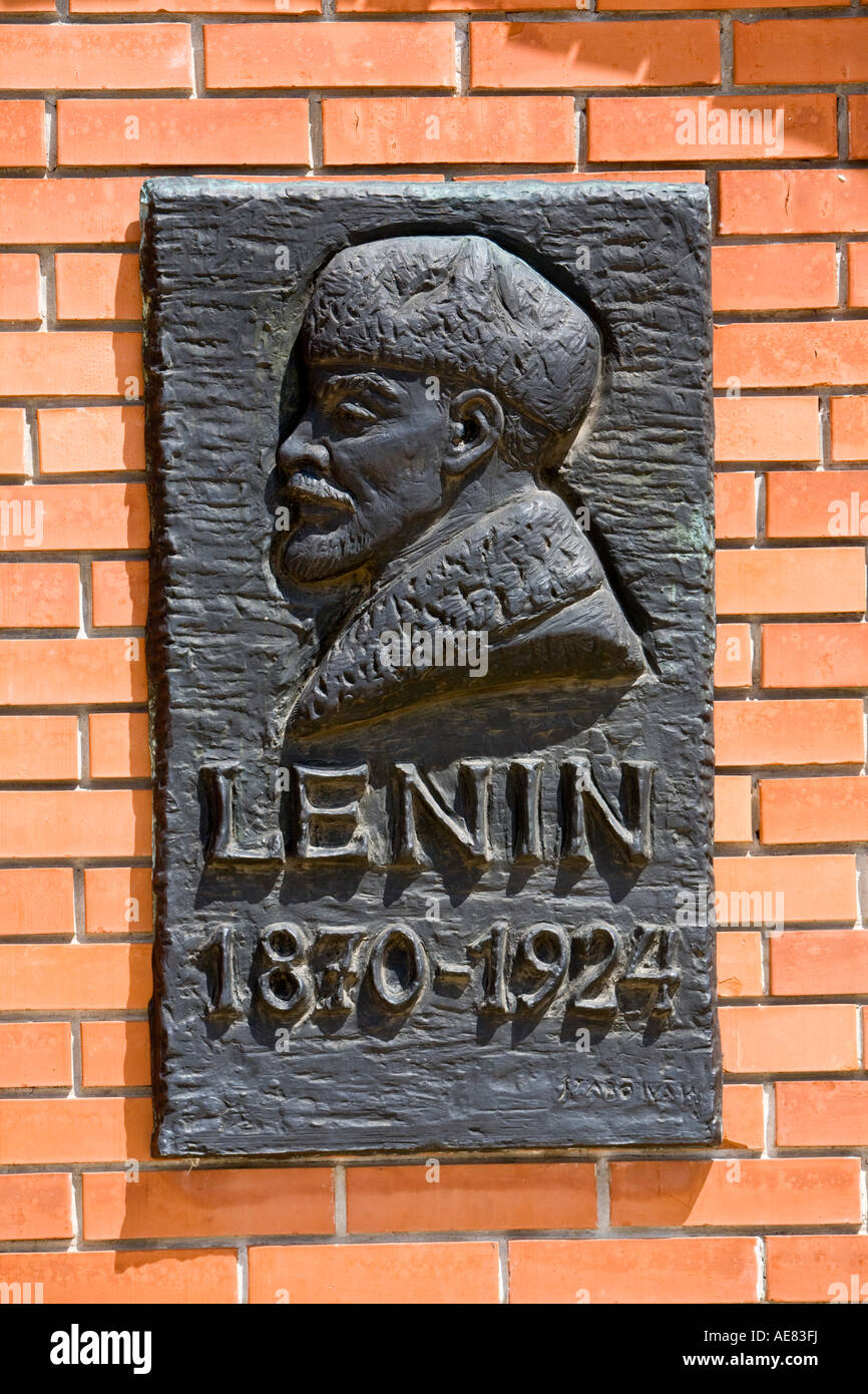 Lenin memorial relief plaque, Szobor (statue) park, Budapest, Hungary ...