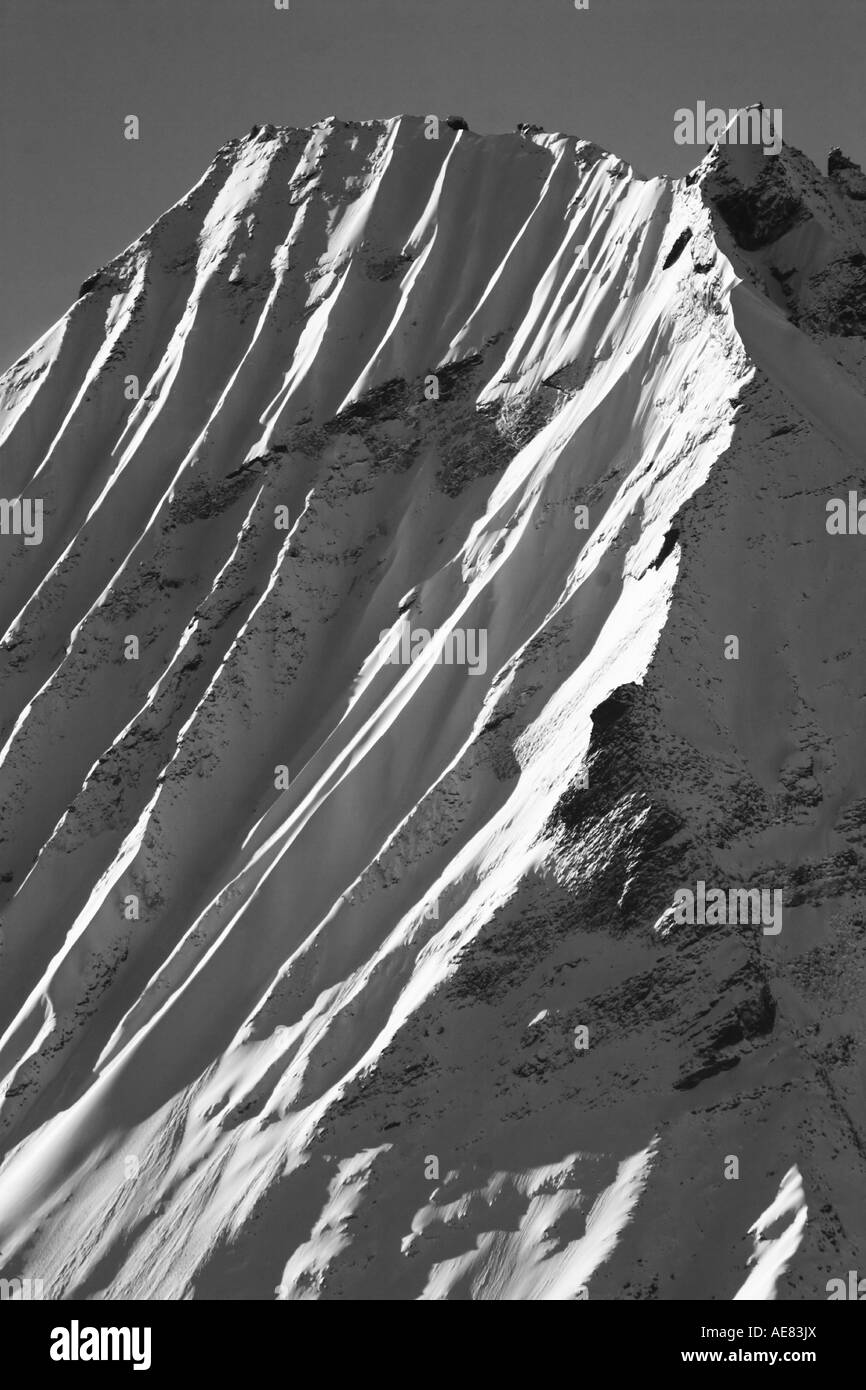 Ridge in the Himalayan mountain range Langtang Nepal April 2007 Stock ...