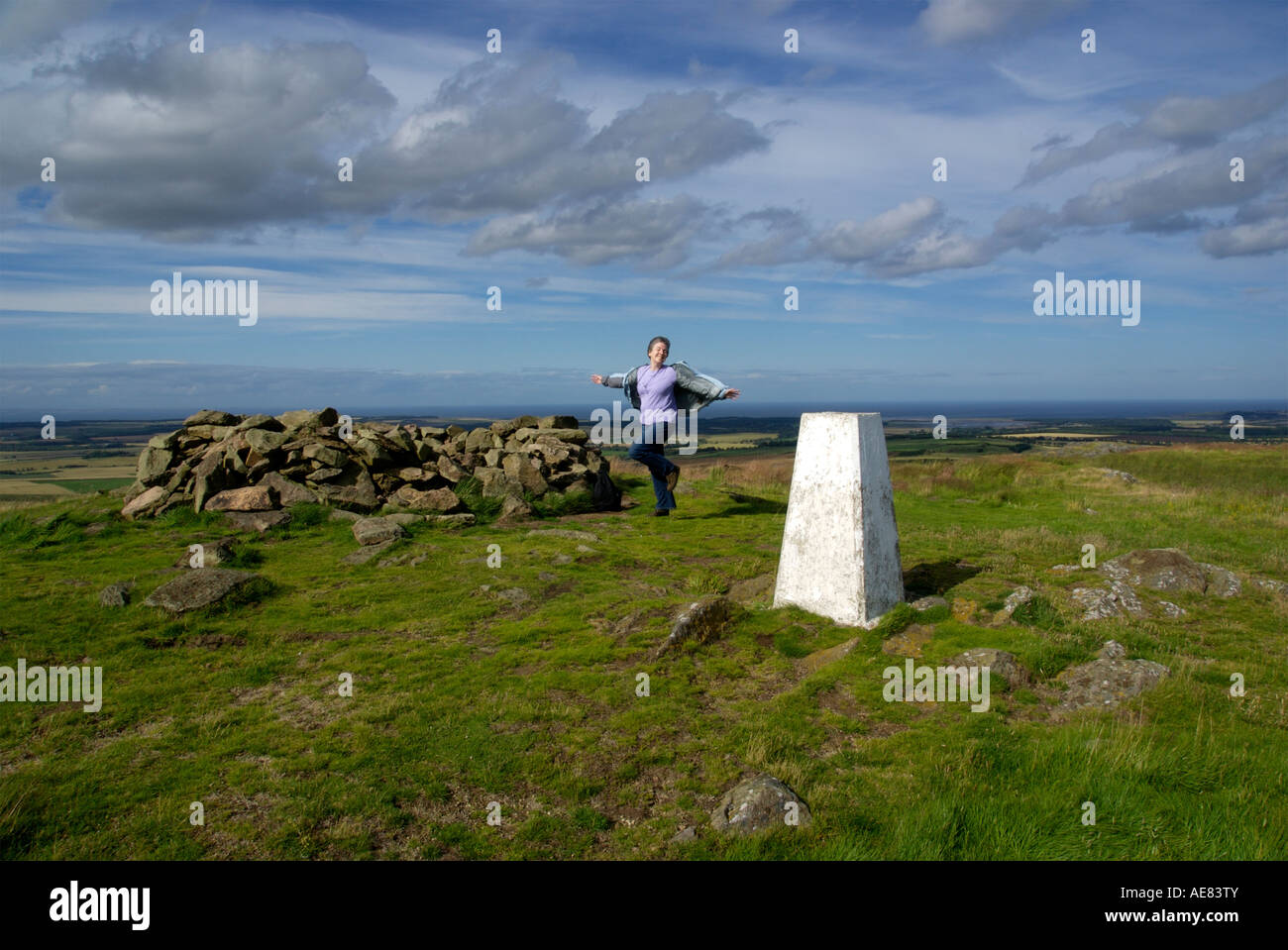 Traprain law east lothian hi-res stock photography and images - Alamy