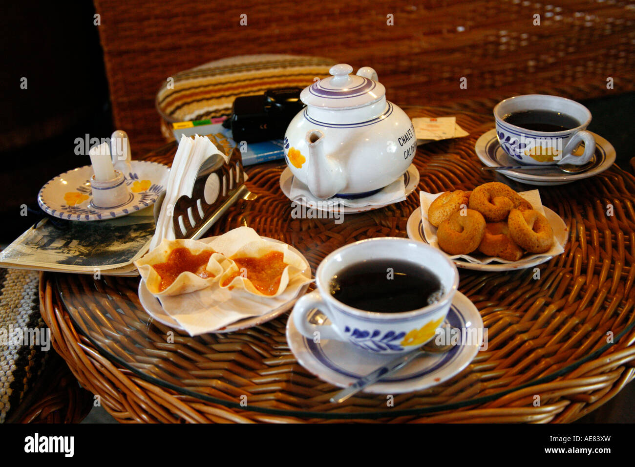 Various products made in Azores islands Stock Photo - Alamy