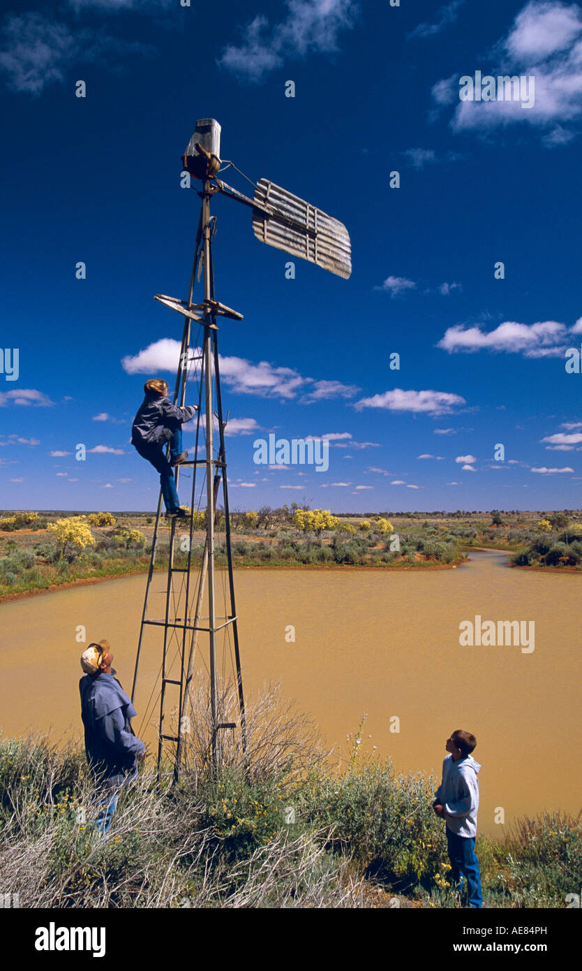Farm life outback Australia Stock Photo - Alamy