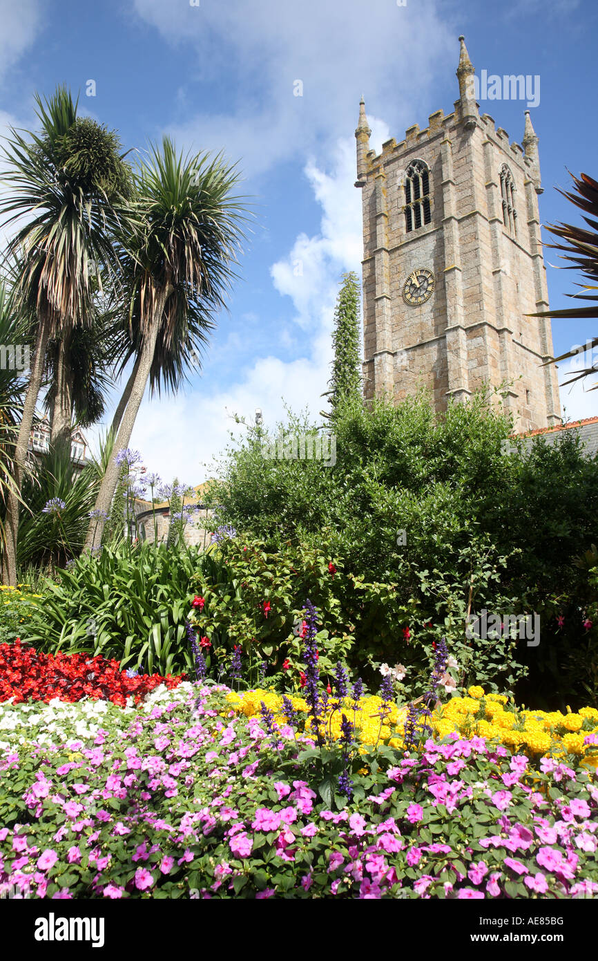 St Ia Church in St. Ives Cornwall, UK Stock Photo - Alamy