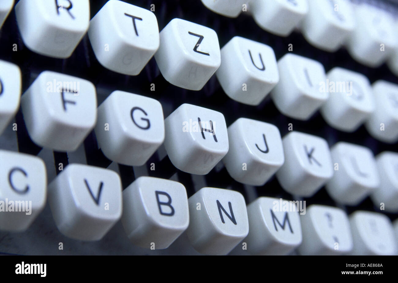 Typewriter typewriter types hi-res stock photography and images - Alamy