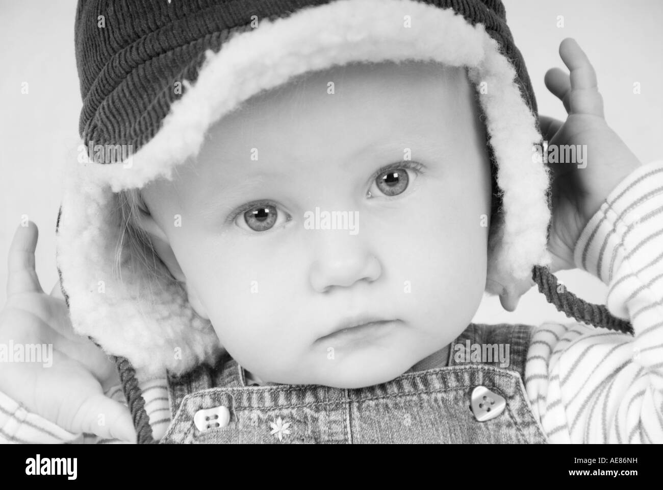 14 month old Black and White Stock Photos & Images - Alamy