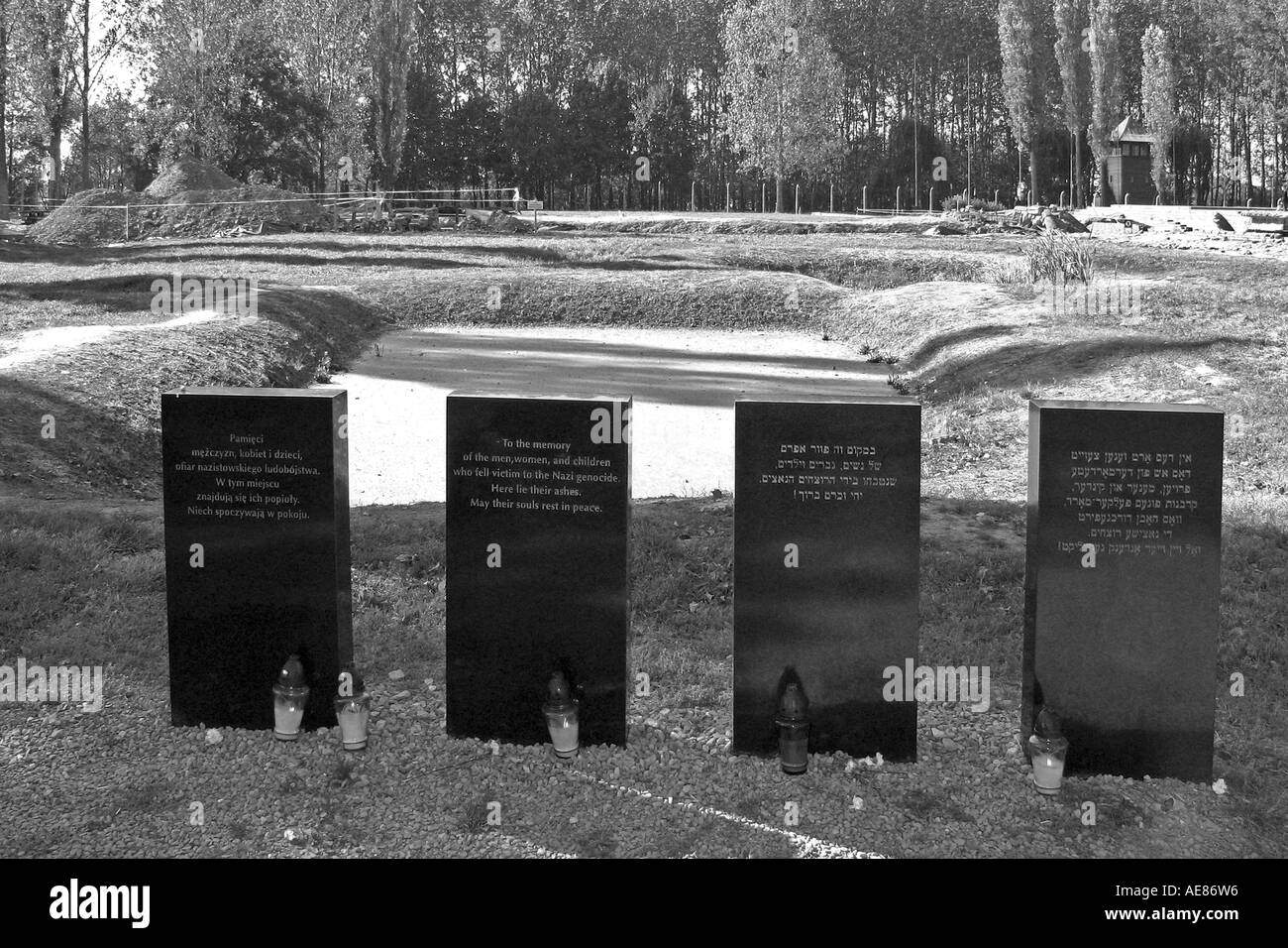 Auschwitz birkenau concentration camp ash hi-res stock photography and ...