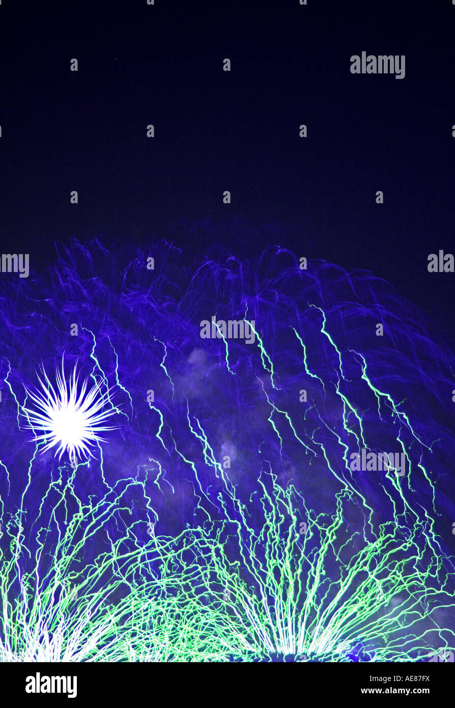 Electric fireworks hi-res stock photography and images - Alamy