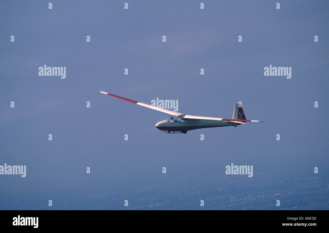 Surrey Hills Gliding Club Kenley England UK Stock Photo - Alamy