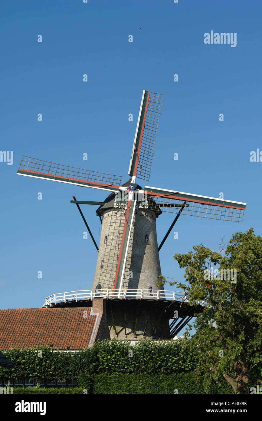 Windmill of Sluis (Nederland Stock Photo - Alamy