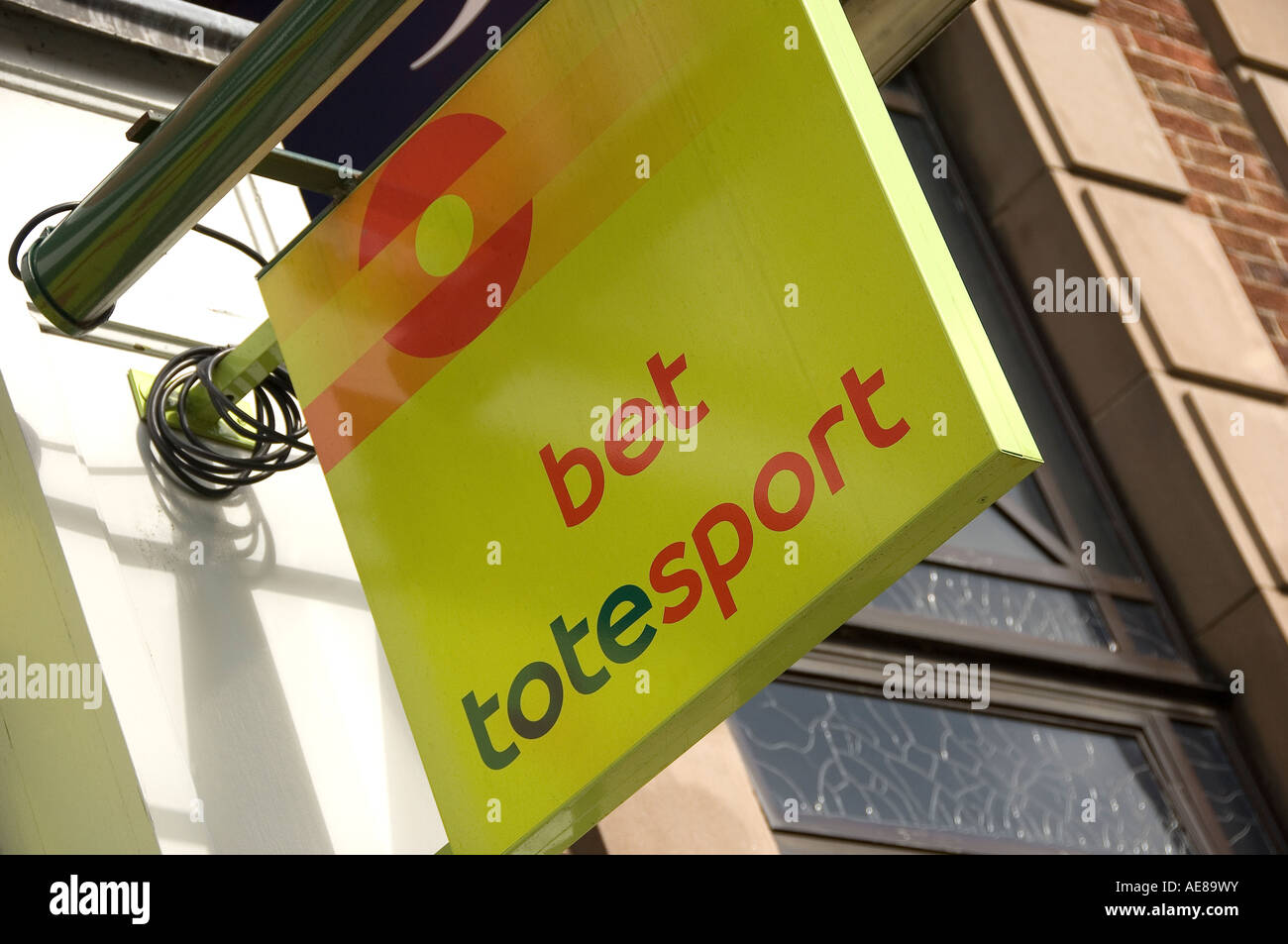 Tote sport sign Stock Photo - Alamy