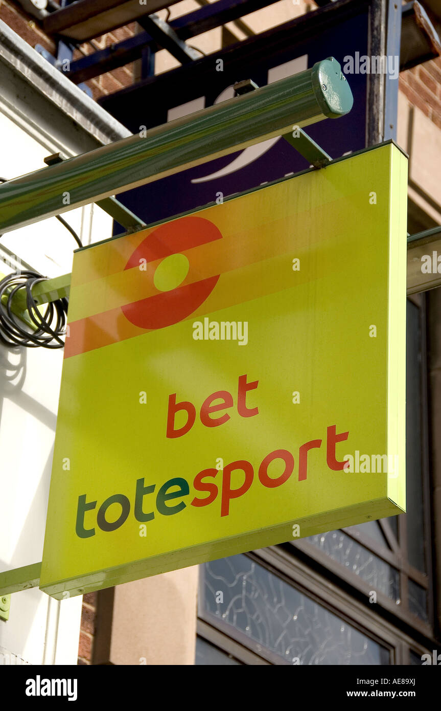 Tote sport sign Stock Photo - Alamy