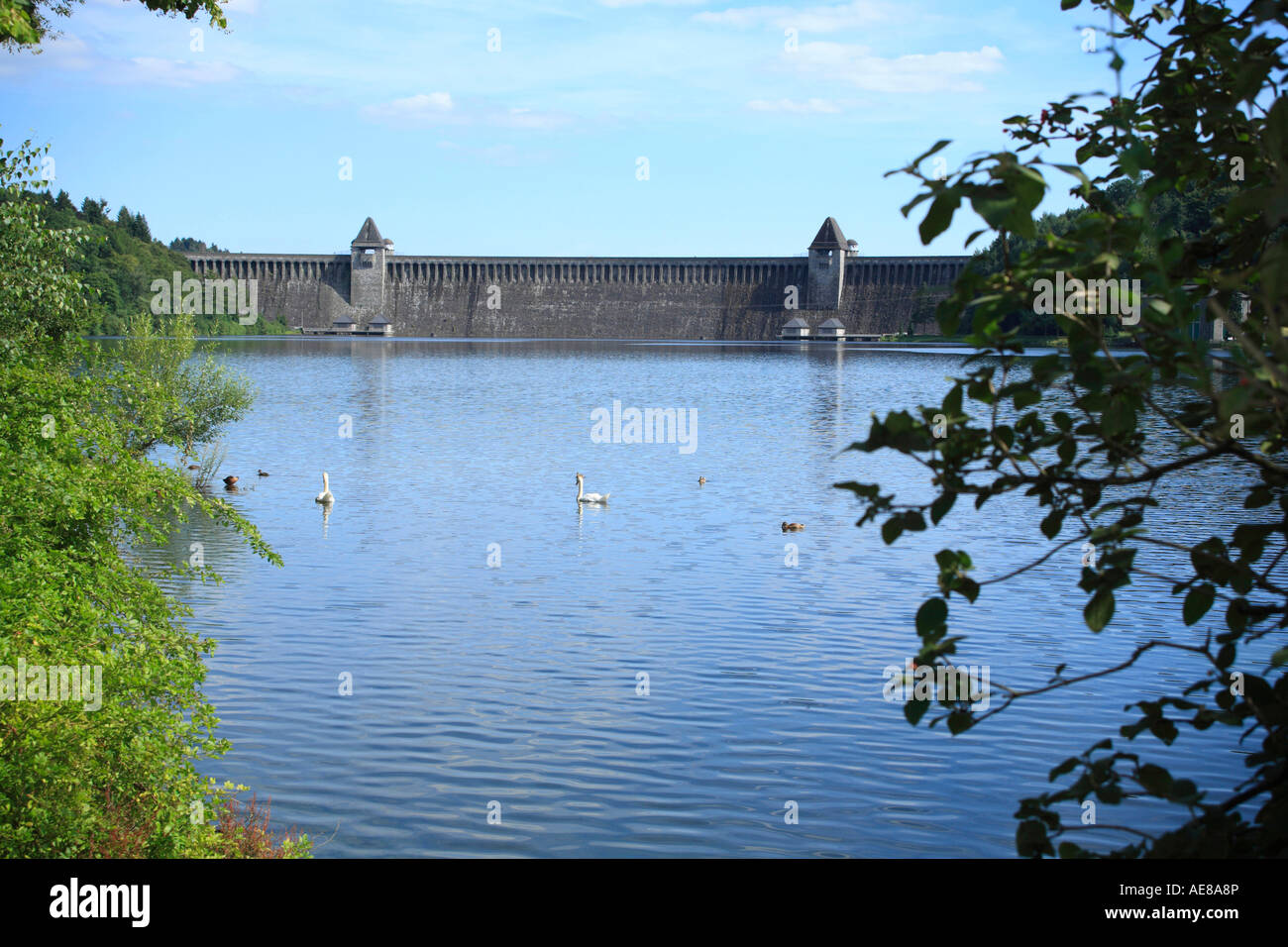 Mohne reservoir germany hi-res stock photography and images - Alamy