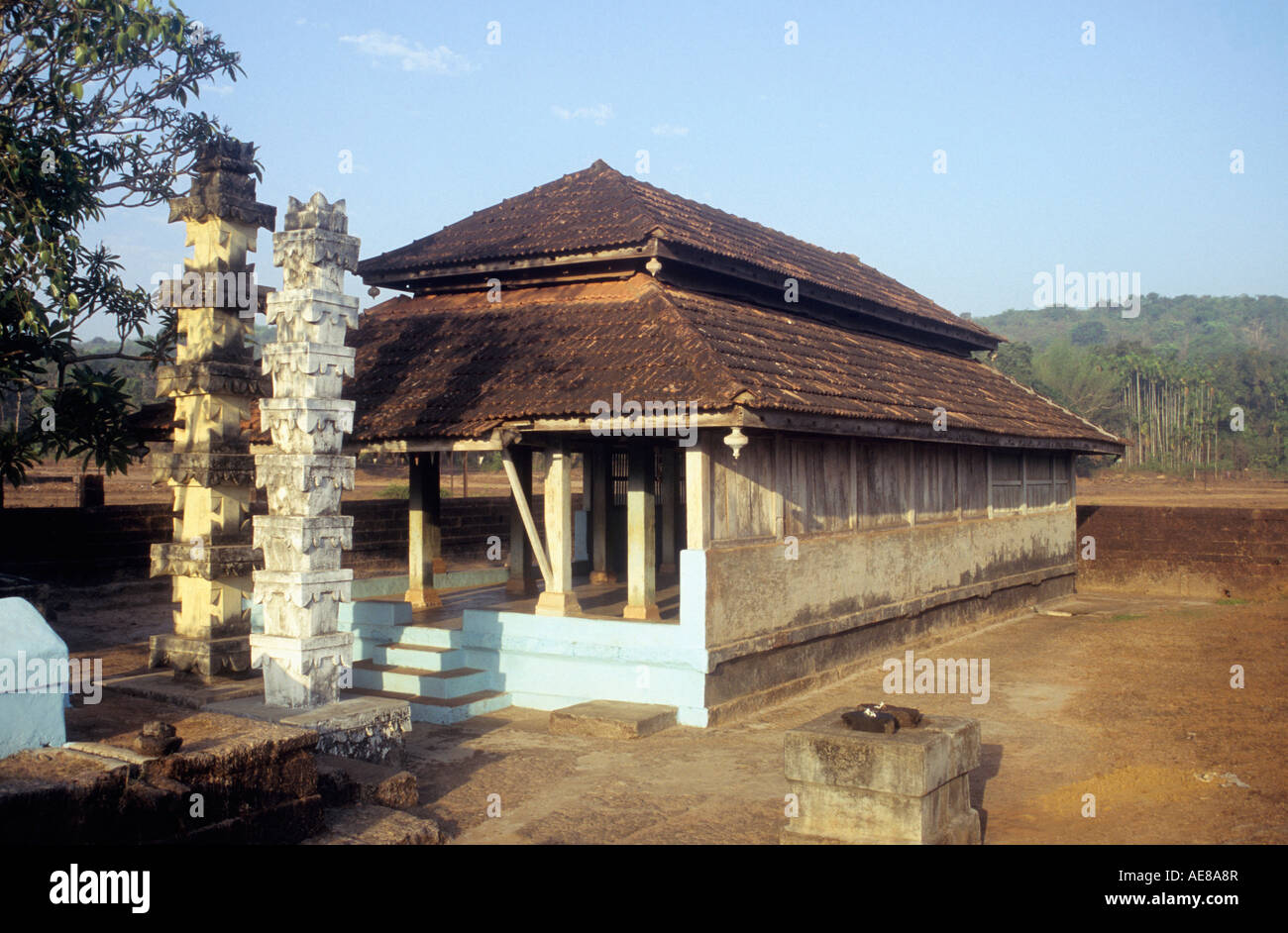 Typical konkan temple hi-res stock photography and images - Alamy