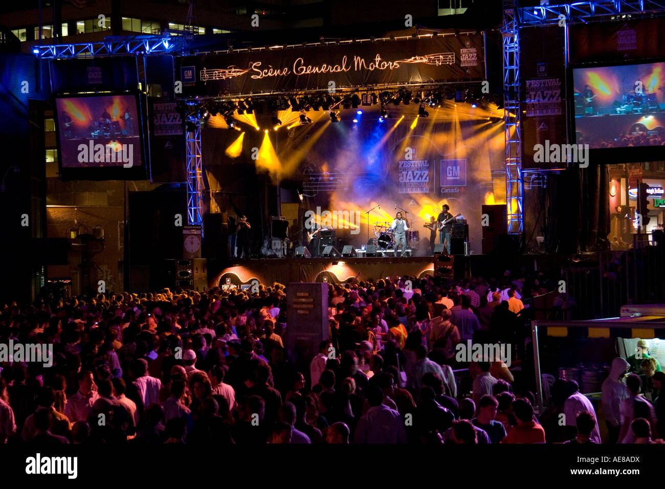 Montreal International Jazz Festival 2007 Stock Photo - Alamy