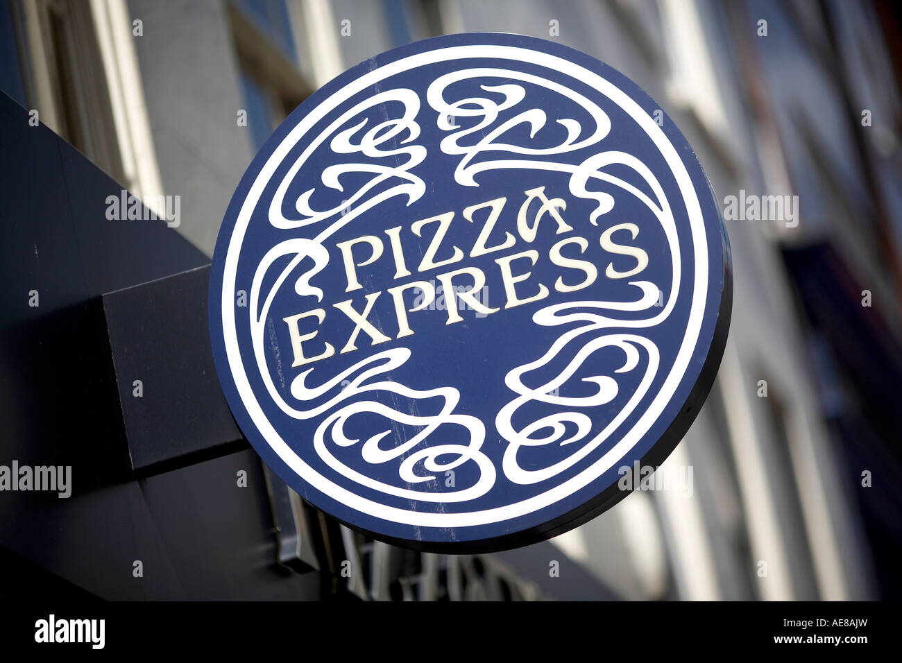 A Pizza Express sign in central London United Kingdom Stock Photo - Alamy
