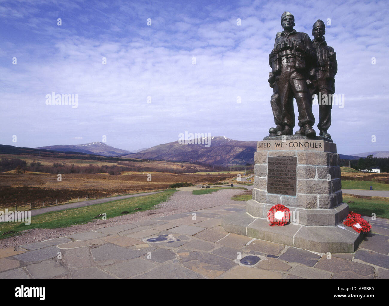 dh Commandos monument SPEAN BRIDGE INVERNESSSHIRE World War two ...