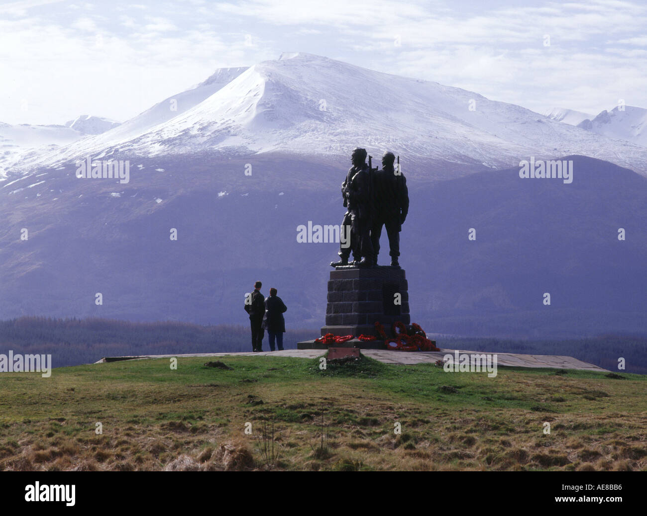 dh SPEAN BRIDGE INVERNESSSHIRE Scottish highland landscape Commandos ...